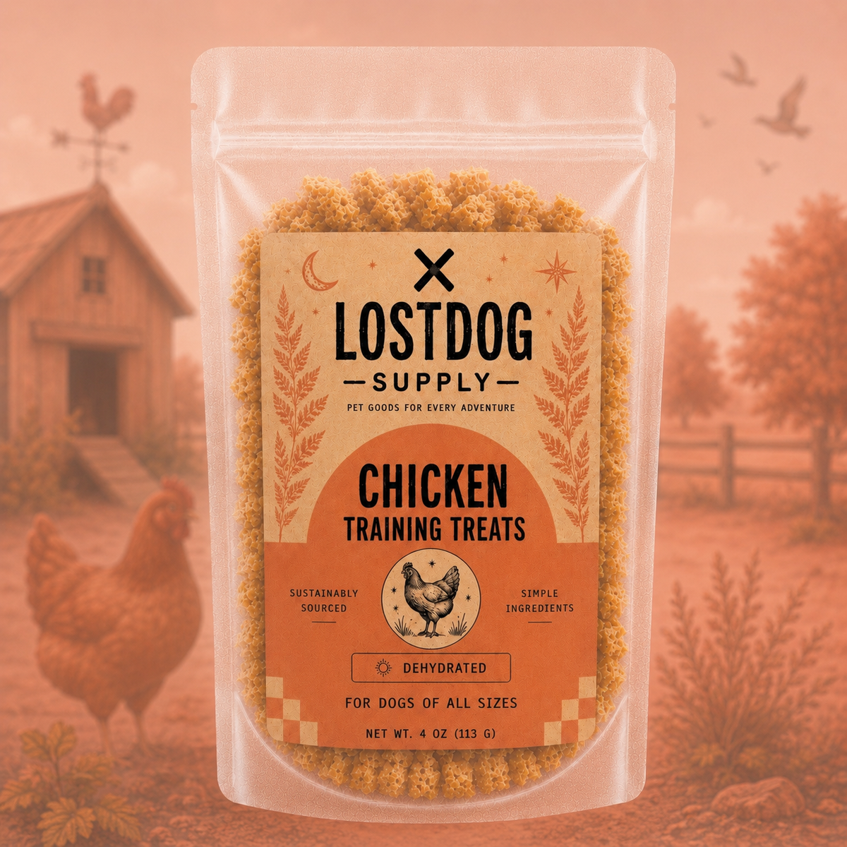 Chicken Training Dog Treats – Lost Dog Supply